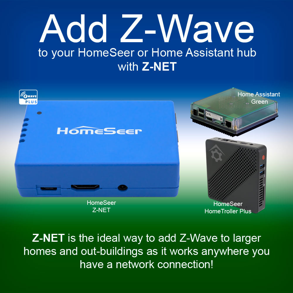 Z-NET Z-Wave Network Controller Interface – HomeSeer